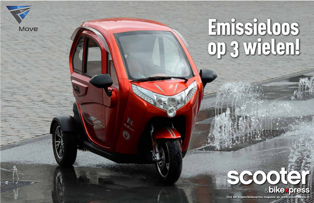 MOVE Vigorous 1500 | 45 km Trike - Move elektrisch vervoer
