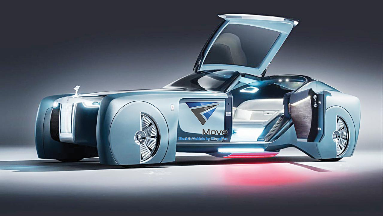 Rolls-Royce Vision Wereld Premiere - zelfsturende auto - Move ...