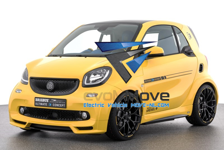 Brabus ontwikkelt een elektrische Smart met grootheidswaanzin - Move ...